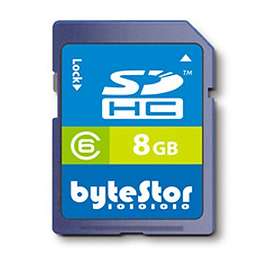 Find the best price on ByteStor SDHC Class 6 8GB | Compare deals on ...