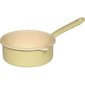 Find the best price on Riess Saucepan Enamel Gulgrön 1l Ø16 cm ...