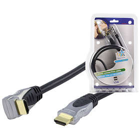 Find the best price on HQ Super Silver HDMI - HDMI (angled) 5m ...