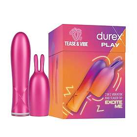 Find the best price on Durex Play 2 in 1 Vibrator och Teaser Tip | Compare deals on PriceSpy NZ