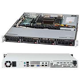 Find the best price on Supermicro SC813MTQ-441CB 440W (Black) | Compare ...