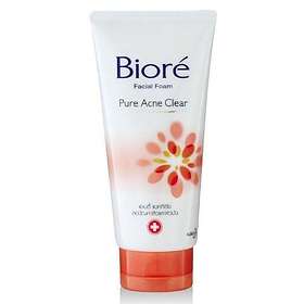 Find the best price on Biore Facial Foam Pure Acne Clear 100g | Compare ...