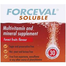 Find the best price on Forceval Soluble 30 Tablets | Compare deals on ...