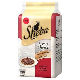 Find the best price on Sheba Fresh Choice Fish Selection 6x0.05kg ...