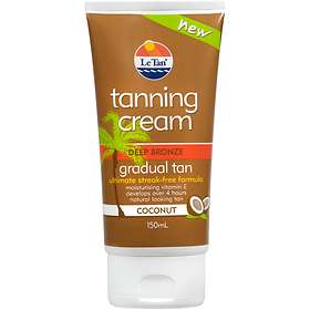 Find the best price on Le Tan Tanning Cream Coconut Deep Bronze Gradual ...