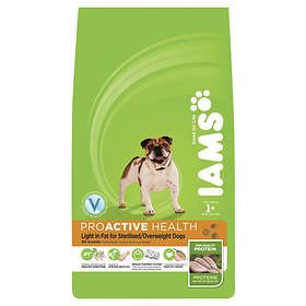 Find the best price on Iams ProActive Dog Adult Light 1kg | Compare ...