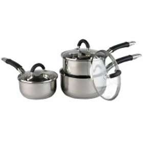 Find the best price on Russell Hobbs CS00612 Stainless Steel Pot Set 3 ...