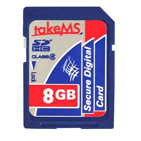 Find the best price on TakeMS SDHC Class 6 8GB | Compare deals on PriceSpy NZ