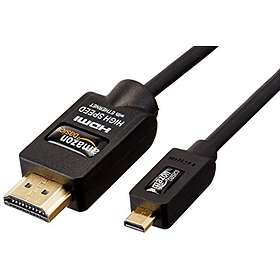 Find the best price on AmazonBasics HDMI - HDMI Micro High Speed with ...