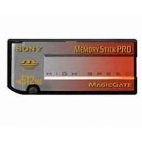 Find the best price on Sony High Speed Memory Stick Pro 512MB | Compare ...