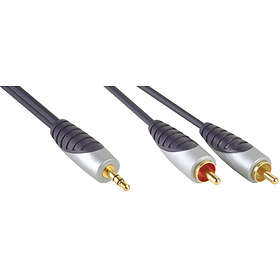 Find the best price on Bandridge Premium 3.5mm - 2RCA 1m | Compare ...