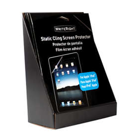 Find the best price on Fellowes Static Cling Screen Protector for iPad ...