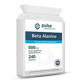 Find the best price on Pulse Healthcare Beta Alanine 500mg 240 Kapslar ...