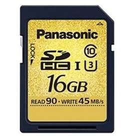 Find the best price on Panasonic Gold/SDUC SDHC Class 10 UHS-I U3 16GB ...