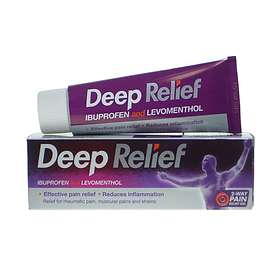 Find the best price on Deep Relief Ibuprofen & Levomenthol Gel 100g ...