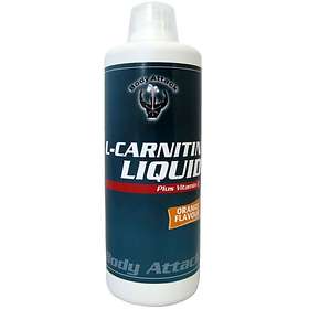 Find the best price on Body Attack L-Carnitine Liquid 500ml | Compare ...