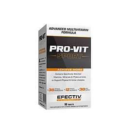 Find the best price on Efectiv Nutrition Pro Vit Sport 90 Tablets ...