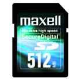 Find the best price on Maxell High Speed Secure Digital 66x 512MB ...