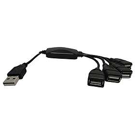 Find the best price on Waytex 4-Ports USB 2.0 External (12312 ...