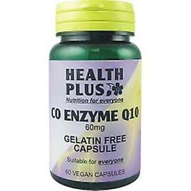 Find the best price on Health Plus Co Enzyme Q10 60mg 60 Capsules ...