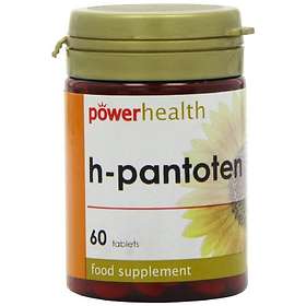 Find the best price on Power Health H-Pantoten 60 Tablets | Compare ...