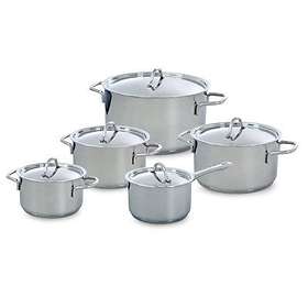 Find the best price on BK Cookware Profiline Pot Set 5 pcs | Compare ...