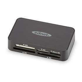 Find the best price on Ednet USB 2.0 All-in-1 Card Reader | Compare ...