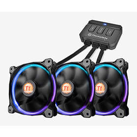 Find the best price on Thermaltake Riing 12 RGB PWM 120mm LED 3-pack ...