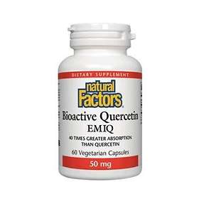 Find the best price on Natural Factors Bioactive Quercetin EMIQ 60 ...