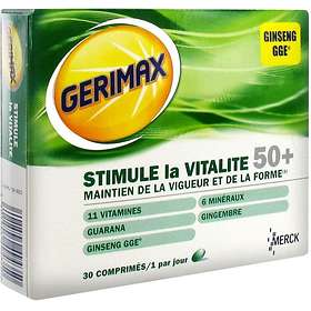 Find the best price on Gerimax Daglig Energi 50+ 30 Tabletter | Compare ...