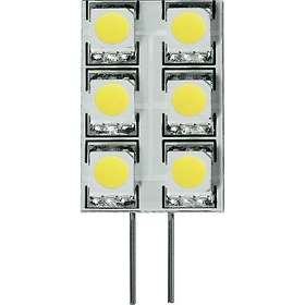 Find the best price on DioDor LED 6xSMD 80lm 3000K G4 1.2W (Dimmable ...