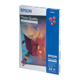 Find the best price on Epson Photo Quality Ink Jet Paper 104g A4 100pcs ...