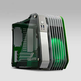 Find the best price on Enermax SteelWing (Silver/Green) | Compare deals ...