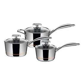 Find the best price on Scanpan Axis Saucepan Set 3 pcs | Compare deals ...