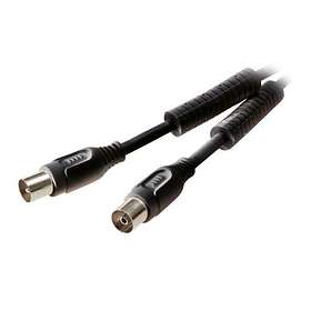 Buy Vivanco 50dB Antenna 9.5mm - 9.5mm M-F 5m from - PriceSpy