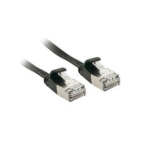 Find the best price on Lindy Flat U/FTP Cat6a RJ45 - RJ45 0.3m ...