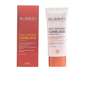 Find the best price on Suiskin Daily Defense Sunblock SPF50+ 50ml ...