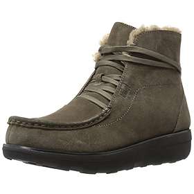 Find the best price on FitFlop Loaff Lace-Up Suede & Shearling ...