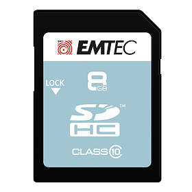 Find the best price on EMTEC Classic SDHC Class 10 8GB | Compare deals ...
