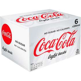 Find the best price on Coca-Cola Light Can 0.33l 6-pack | Compare deals ...