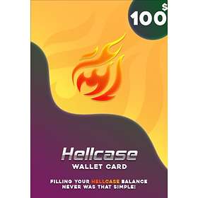 Find the best price on Hellcase.com Wallet Card 100 USD | Compare deals ...
