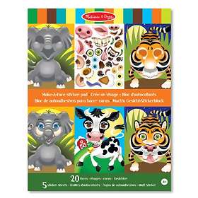 Find the best price on Melissa & Doug Make-a-Face Crazy Animals Sticker ...
