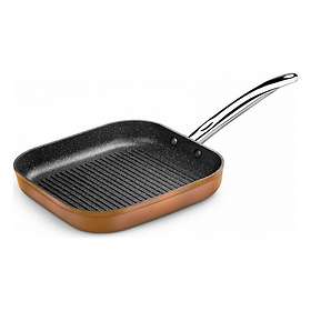 Find the best price on Monix Copper Grill Pan 28x28cm | Compare deals ...