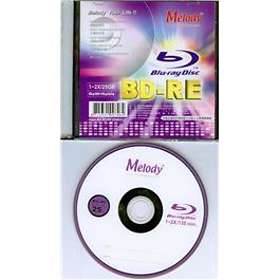 Find the best price on Melody BD-RE 25GB 2x 1-pack Slim Case | Compare ...