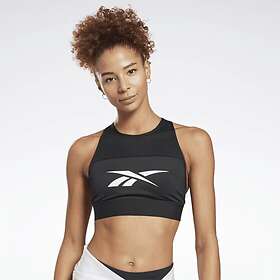 Find the best price on Reebok Workout Ready High Neck Sports Bra ...