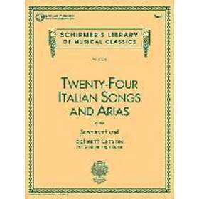 Find the best price on 24 Italian Songs & Arias Medium High Voice ...