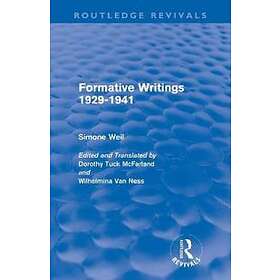Find the best price on Formative Writings (Routledge Revivals ...