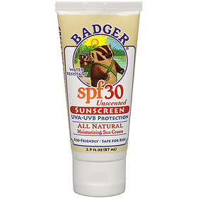 Find the best price on Badger All Natural Unscented Sunscreen SPF30 ...