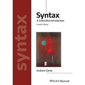 Find the best price on Syntax – A Generative Introduction Fourth Edition | Compare deals on ...