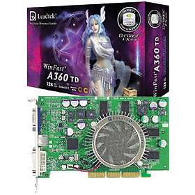 Find the best price on Leadtek GeForce WinFast A360 TD 128MB | Compare ...
